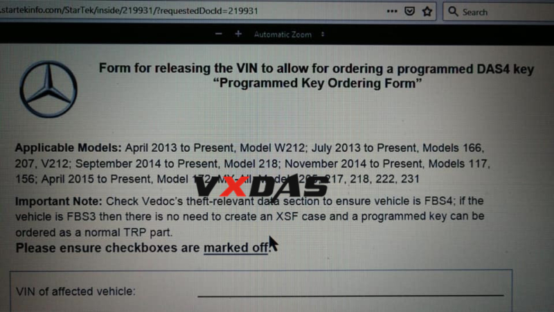 Mercedes Fbs4 Key Programming Programmer User Manual Vxdas Official Blog